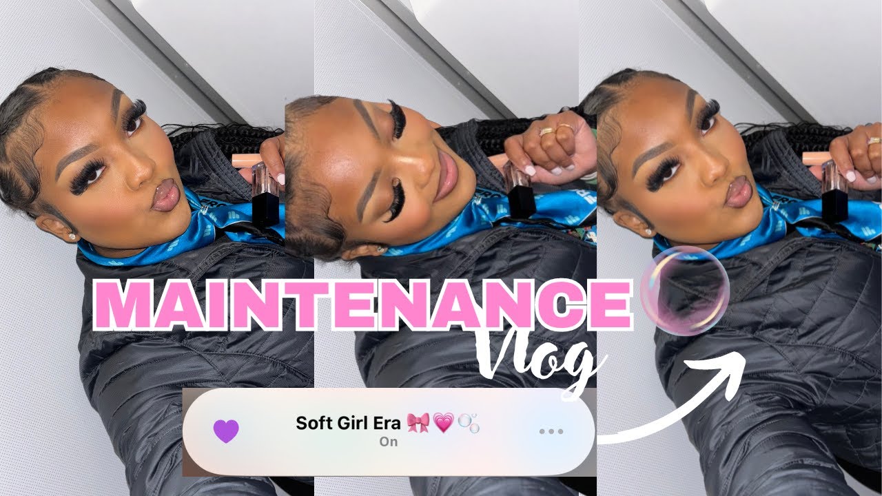 "THAT GIRL" MAINTENANCE VLOG 💕🎀 : lash appointment, Starbucks run ...