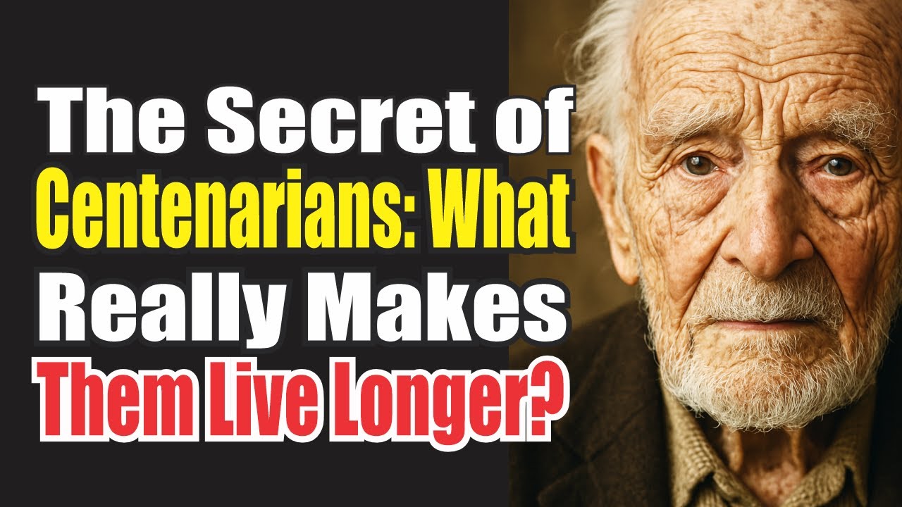 How to LIVE over 100 YEARS (in a healthy way) - YouTube