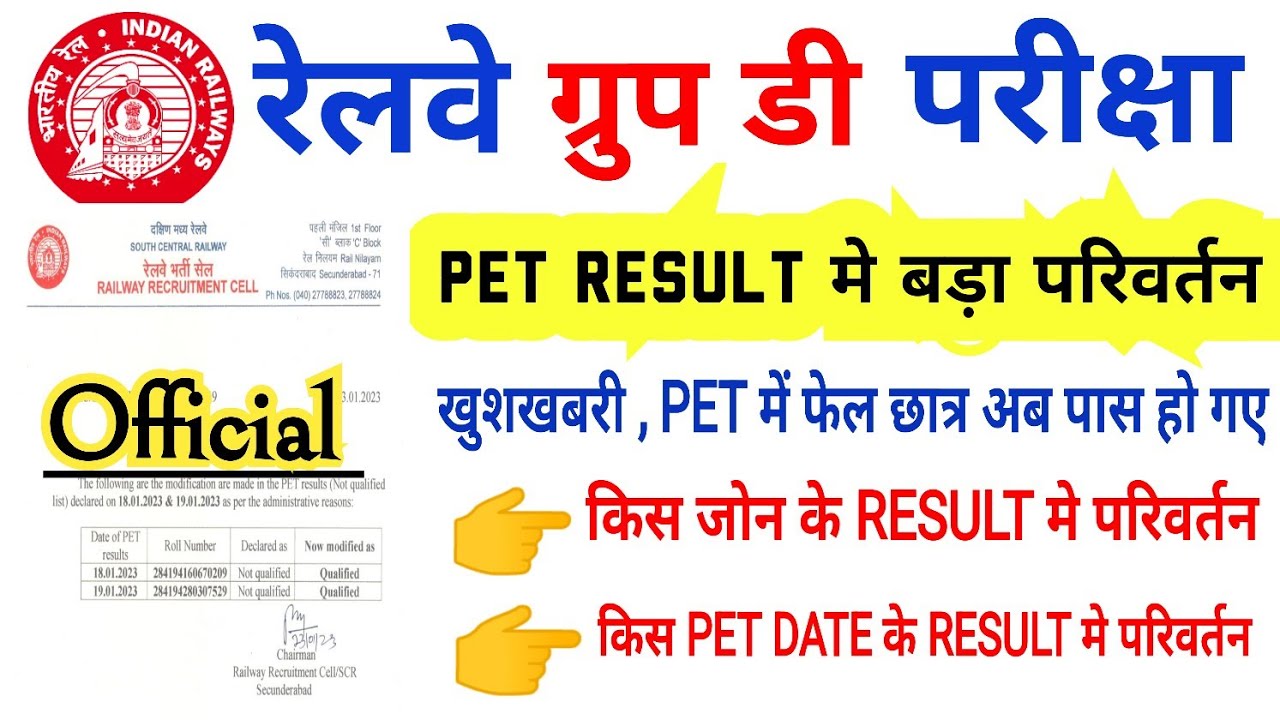 GROUP D PET RESULT BIG CHANGES | GROUP D PET RESULT BIG UPDATE - YouTube