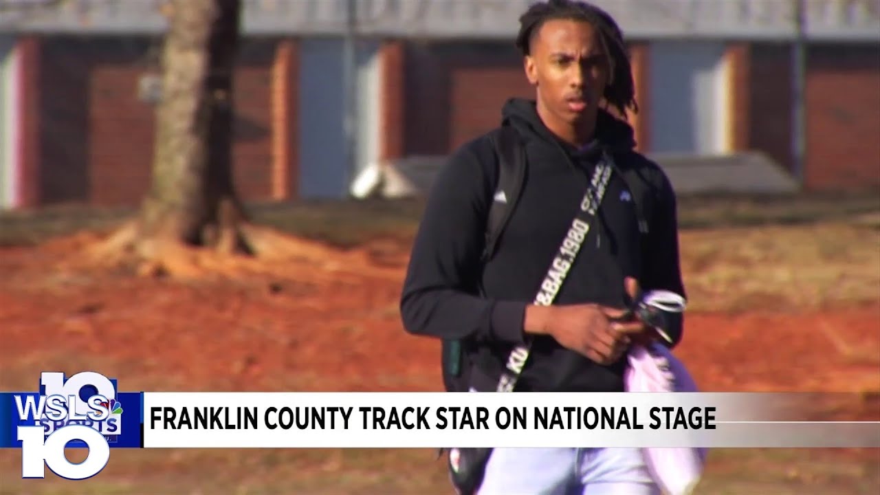 Franklin County Track Star on National Stage - YouTube