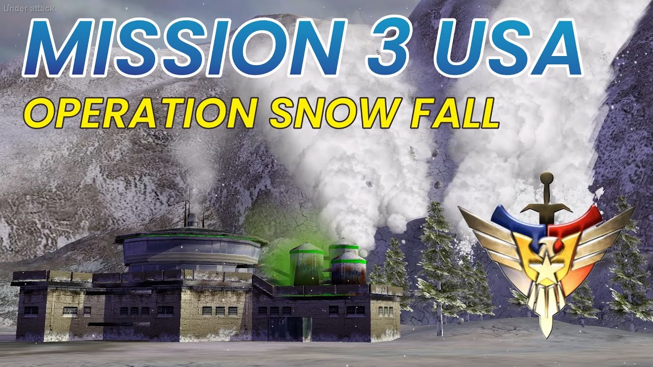 Mission 3 USA Operation Snow Fall !! Command & Conquer Zero Hour - YouTube