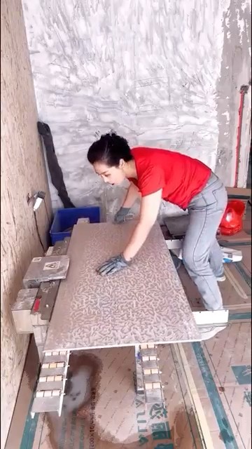 Floor tile slab edge grinding process Smart tools and technology make ...