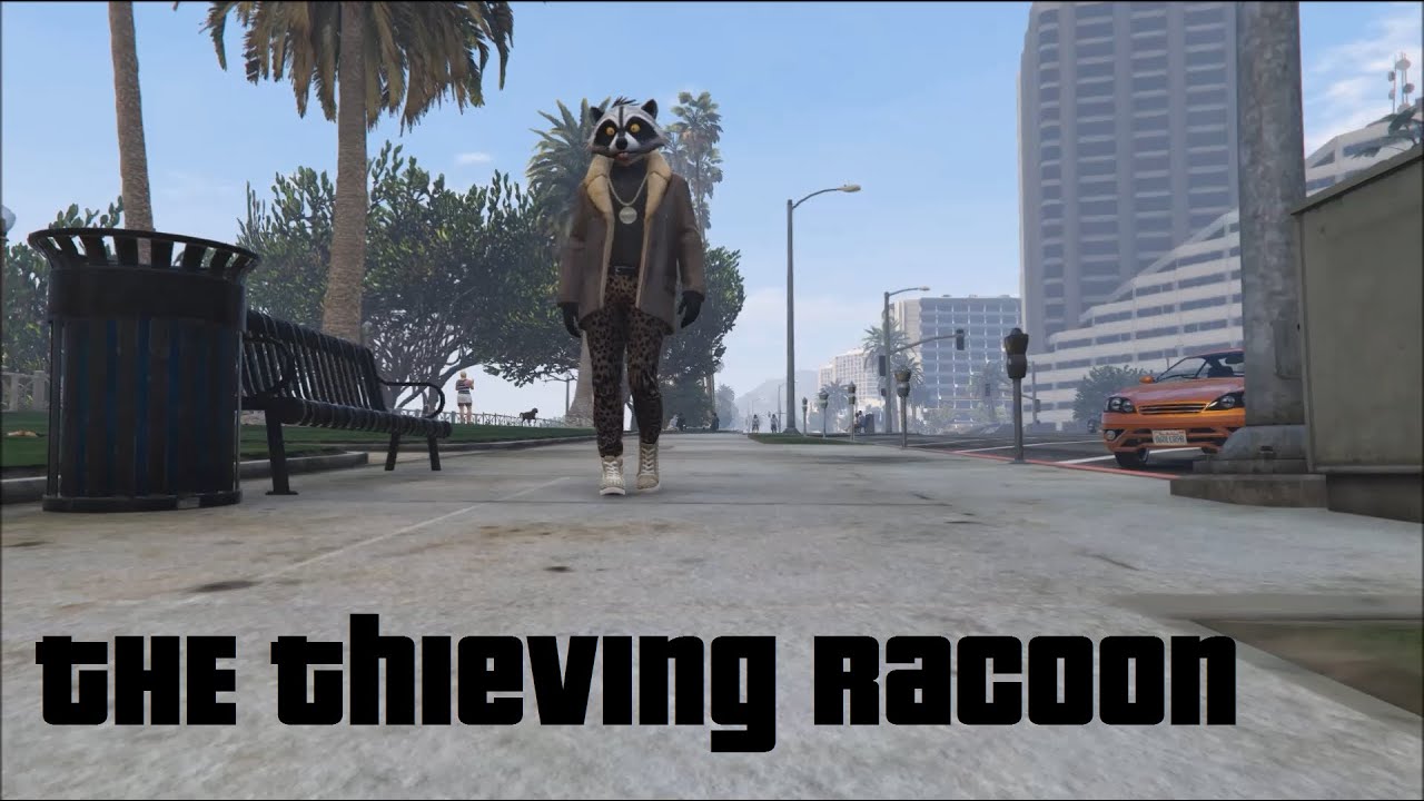 The Thieving Raccoon - YouTube