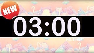 3 Minute Timer With Pop Music | Popnable
