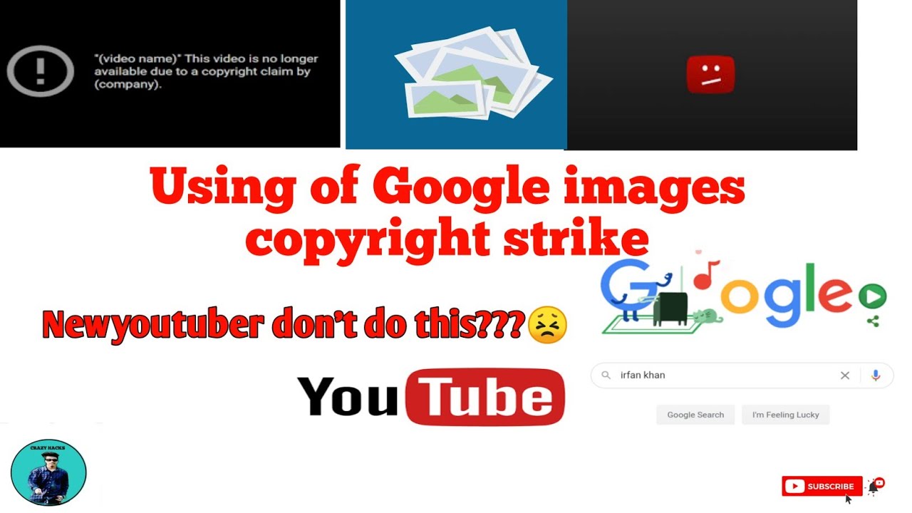 How to use copyright images in YouTube vedio n thumbnail without any ...