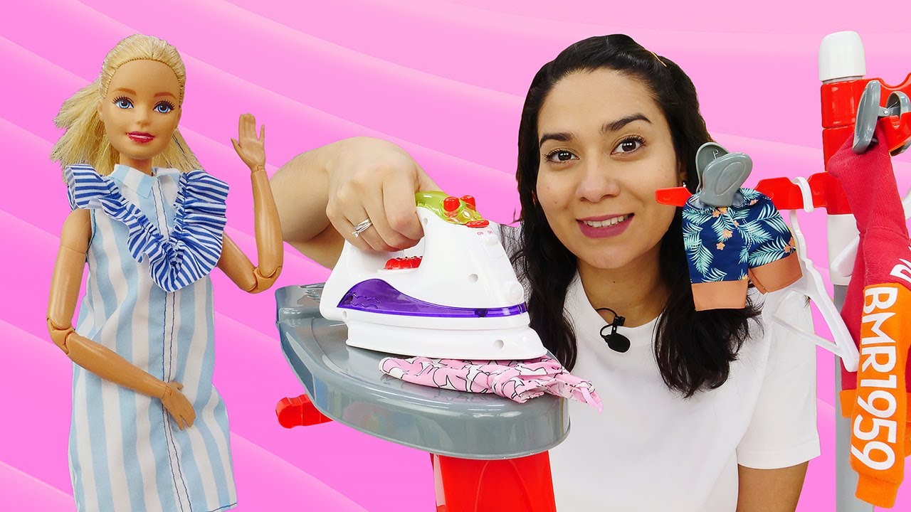 Lustige Schule. Barbie und Elsa bei Valeria. Lehrreiche Videos für ...