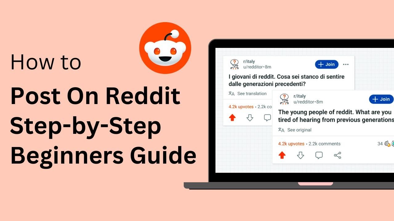 How To Post On Reddit (Step By Step For Beginners) ! - YouTube