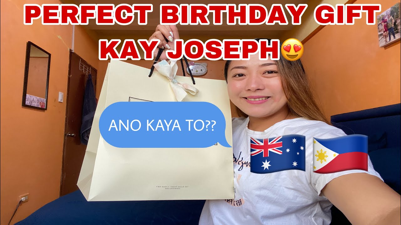 BIRTHDAY GIFT KO KAY JOSEPH🇵🇭🇦🇺 - YouTube