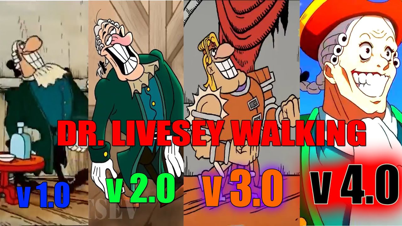 dr livesey walking meme original and all edit - YouTube