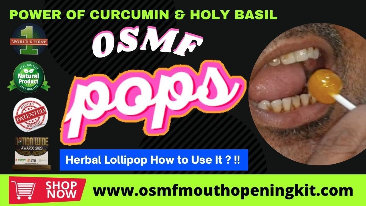 What is #OSMF Pops How to Use in #oralsubmucousfibrosistreatment # ...