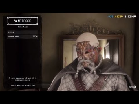 SLAUGHTER MASK . How to apply and remove !! Red Dead Tips - YouTube