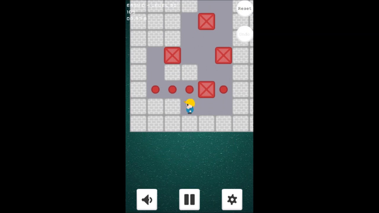 Sokoban Easy D Level 301 - YouTube