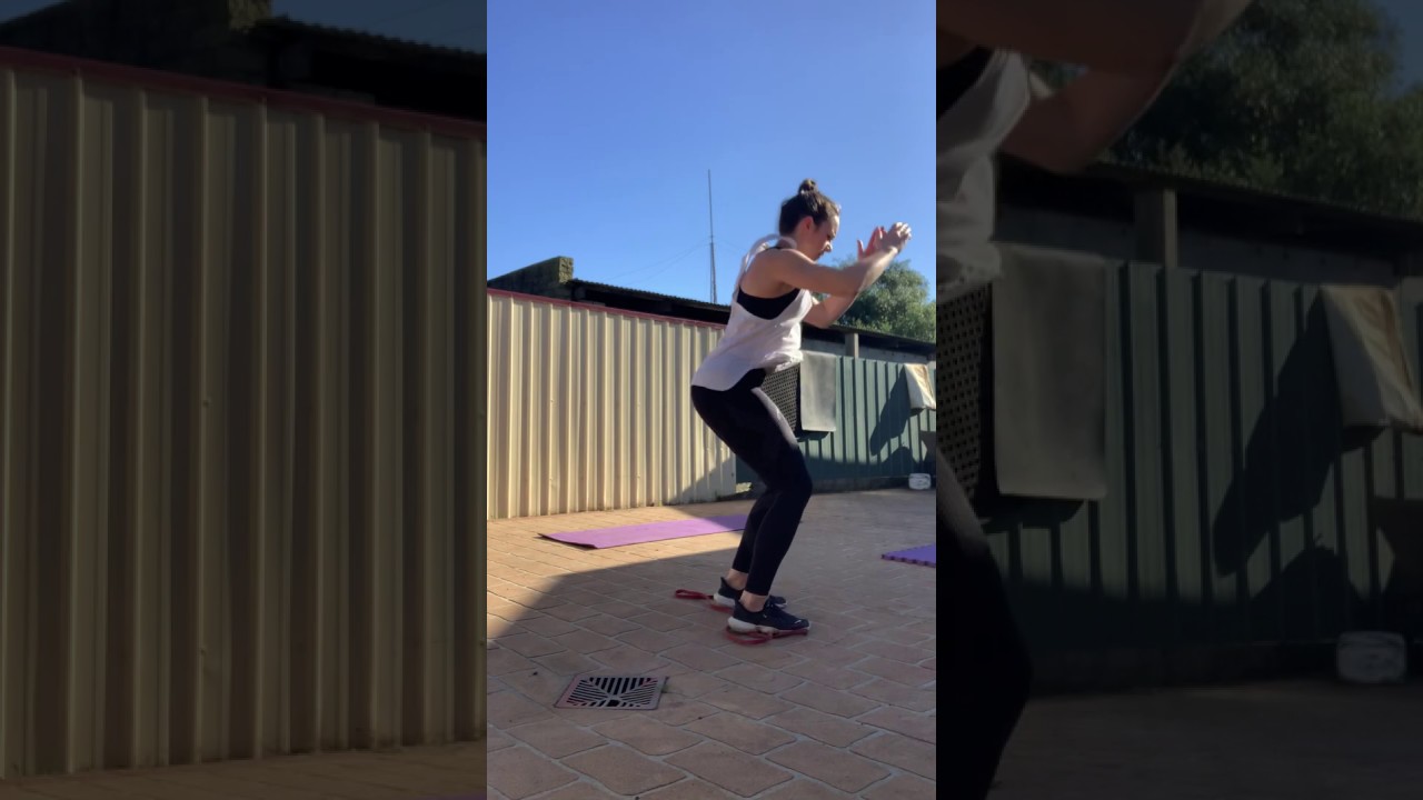 Band Vertical Jump (eccentric load emphasis) - YouTube