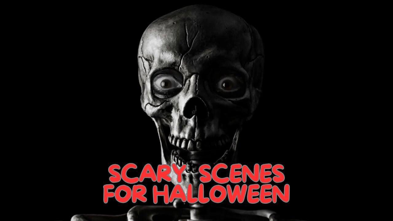 Horror moments scary scenes for Halloween - YouTube