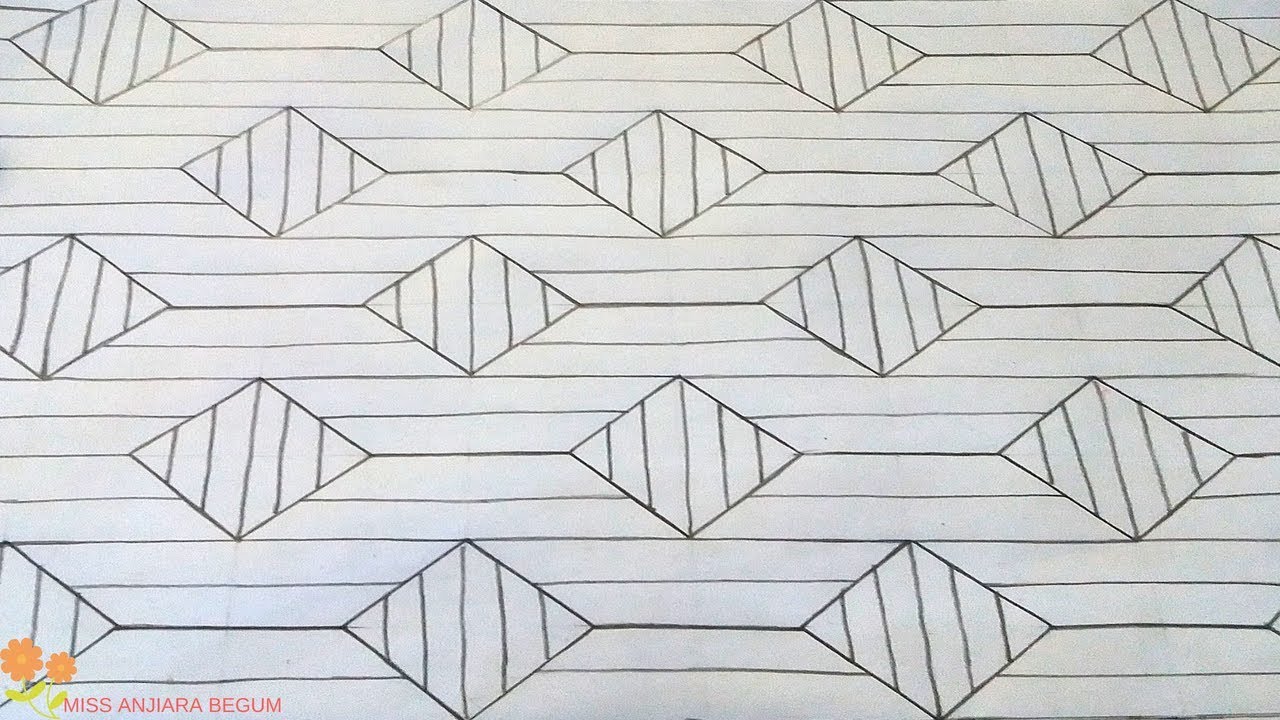 nakshi kantha design-62, how to make nokshi katha, নকশী কাথার ডিজাইন ...
