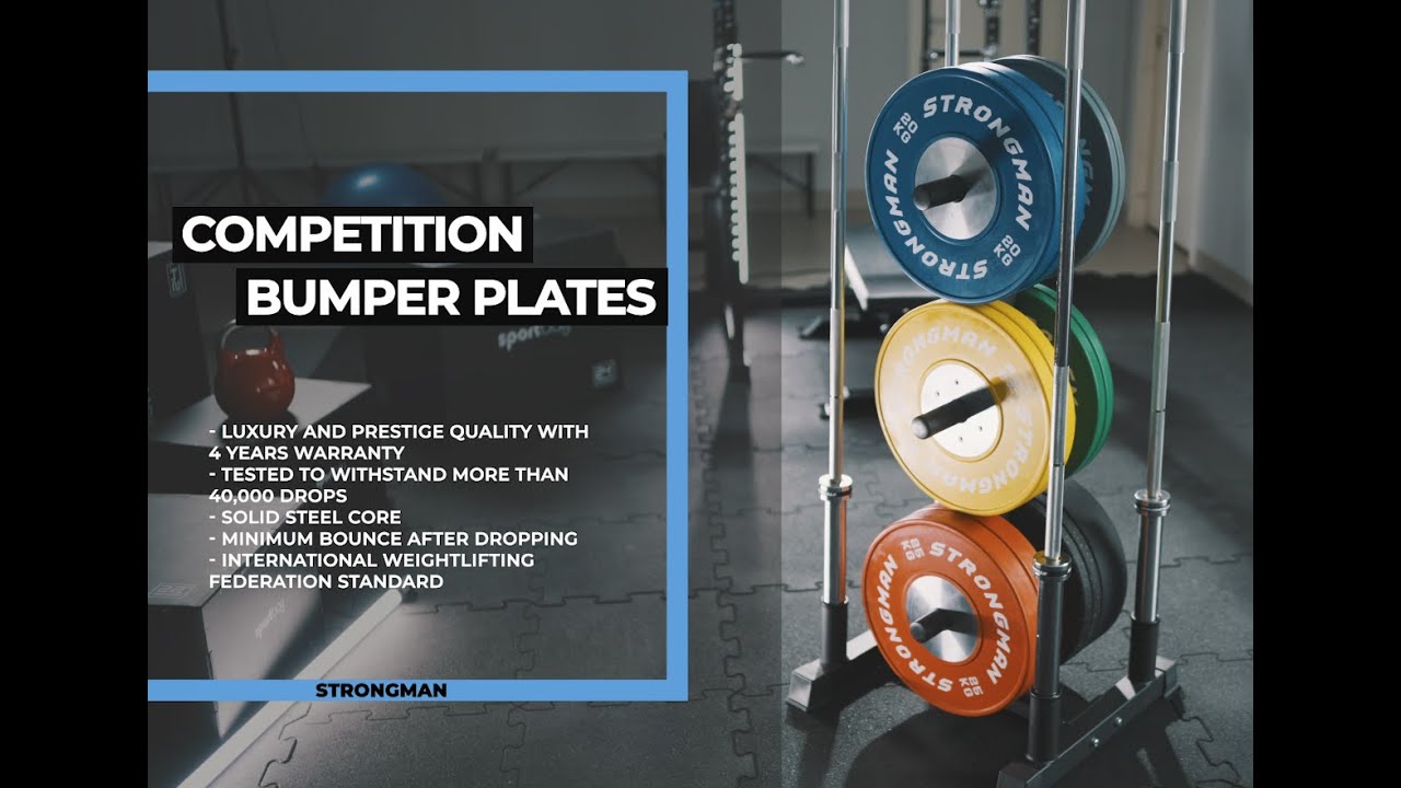 Strongman Competition bumper Plates - YouTube