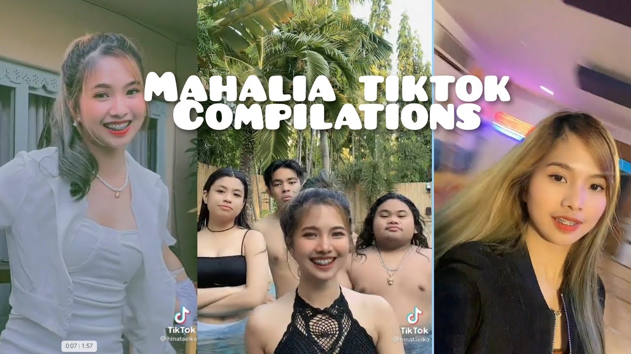MAHALIA NEW TIKTOK COMPILATIONS 🧡 - YouTube