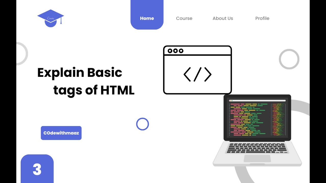 Explain Basics Tags In Html 3 YouTube Explain Basics Tags In Html 3 YouTube