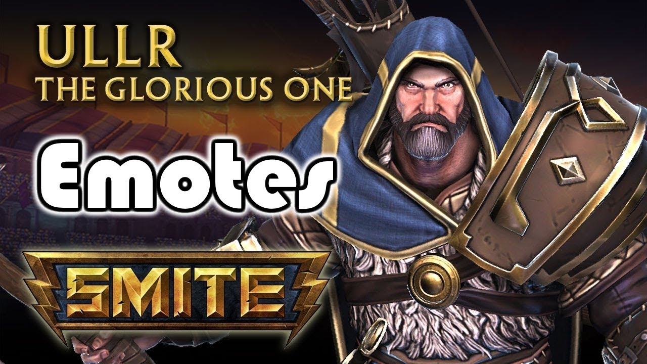 SMITE Emotes - Ullr (The Glorious One) - YouTube