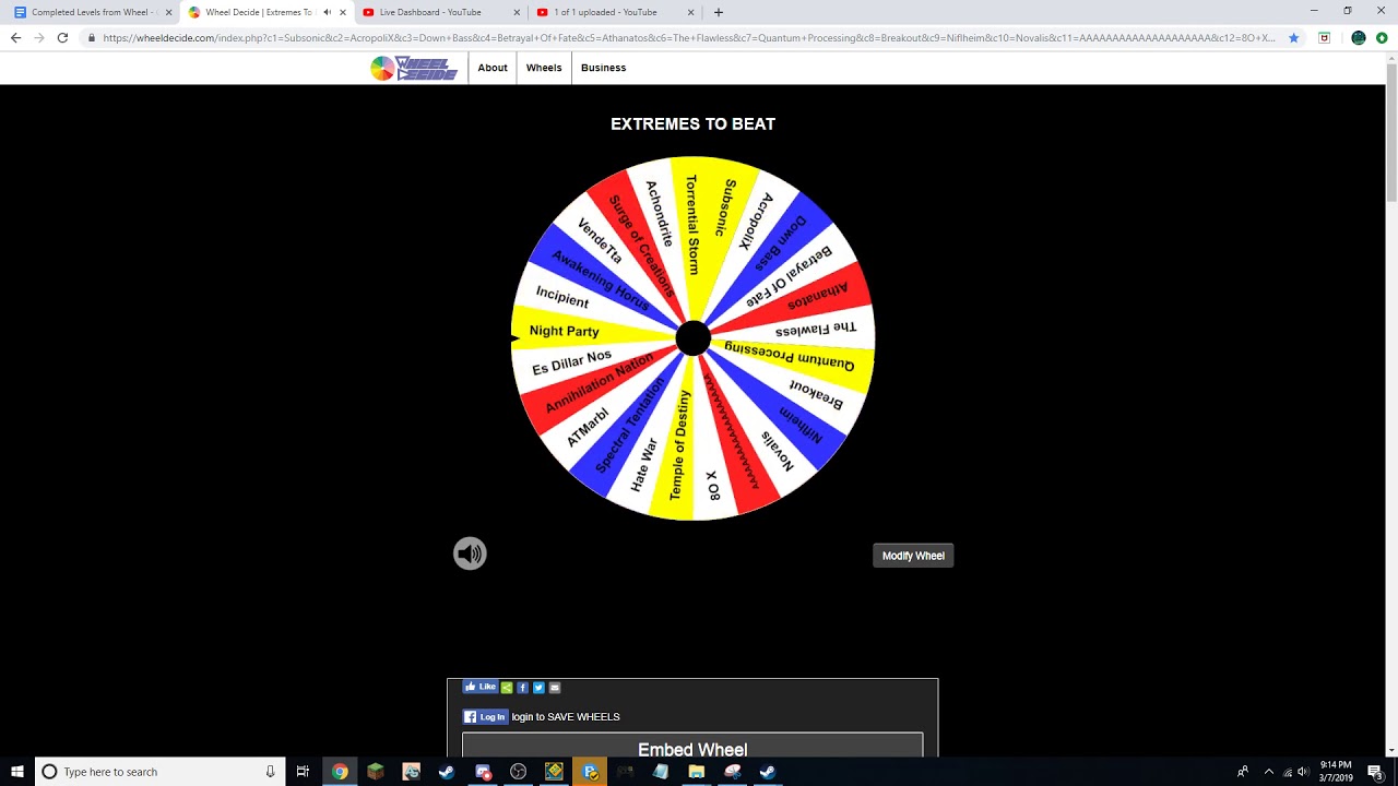 Extreme Demon Wheel Spin #1 - YouTube