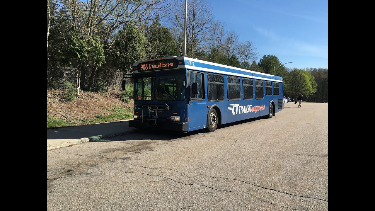 Ride On: CTtransit Express #772 on Route 906 - YouTube