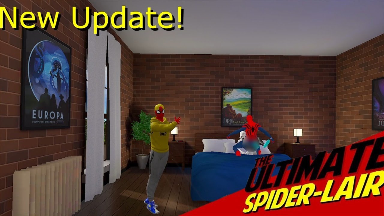 The Ultimate Spider-Lair | Exclusive Update - YouTube