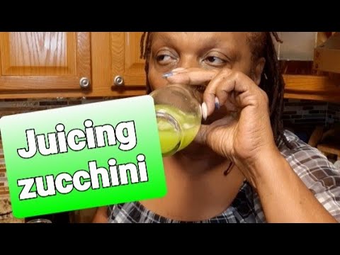 Juicing Zucchini - YouTube