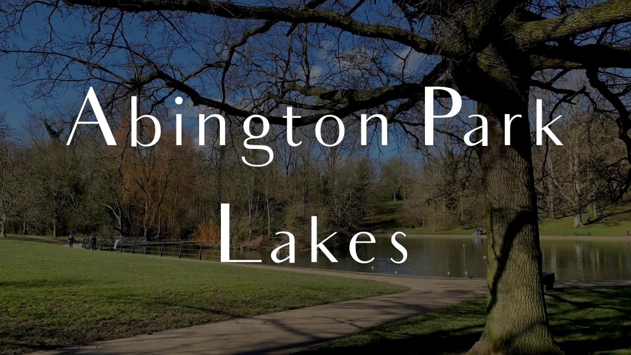 Abington Park Lakes, Northampton, UK - YouTube