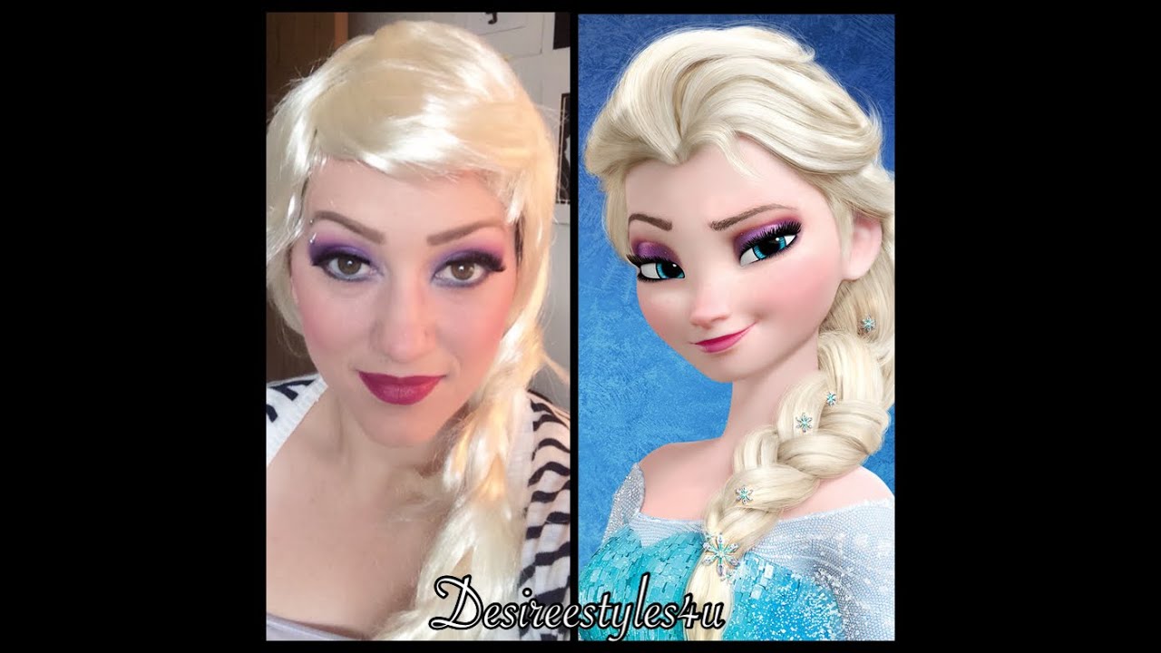 Elsa from Frozen Makeup Tutorial - YouTube