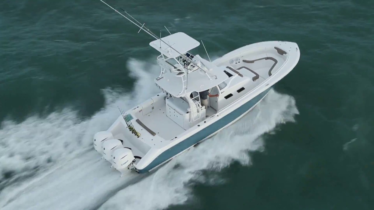 Edgewater 370 Center Console - YouTube