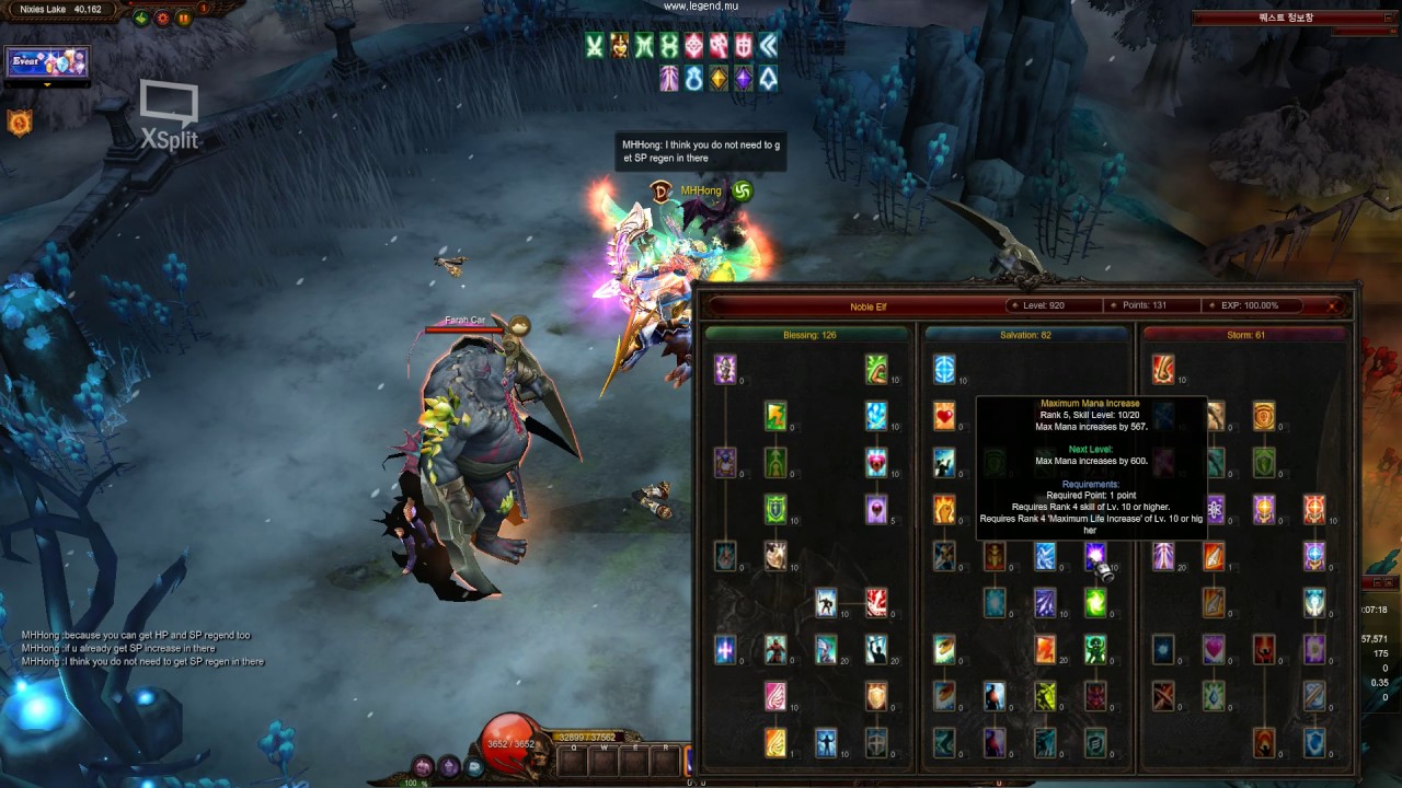 [Mu online season 12] Need a good wings for Elf to lvling in Nixies map ...