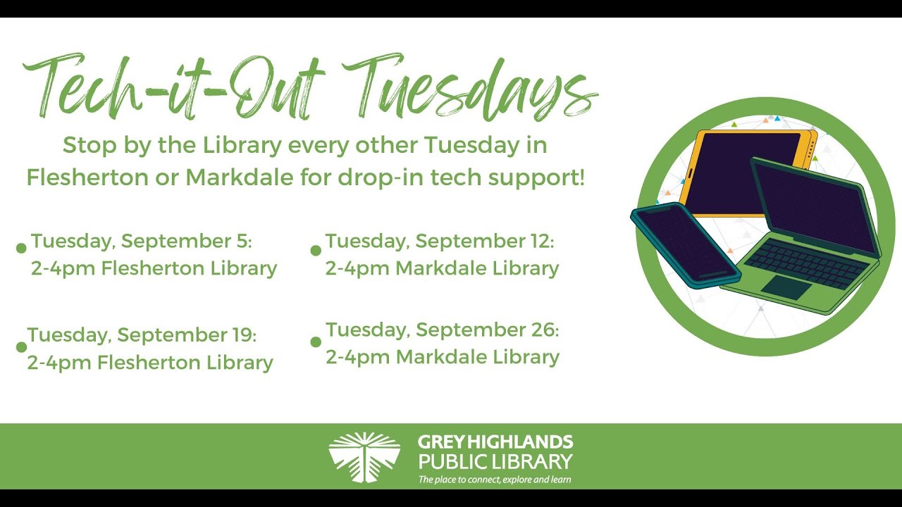 Tech It Out Tuesday Sept Promo - YouTube