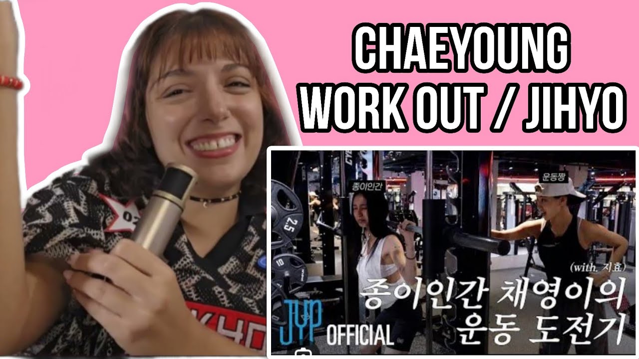 "I'm definitely going to become a gym rat!"🏋 Chaeyoung workout ...