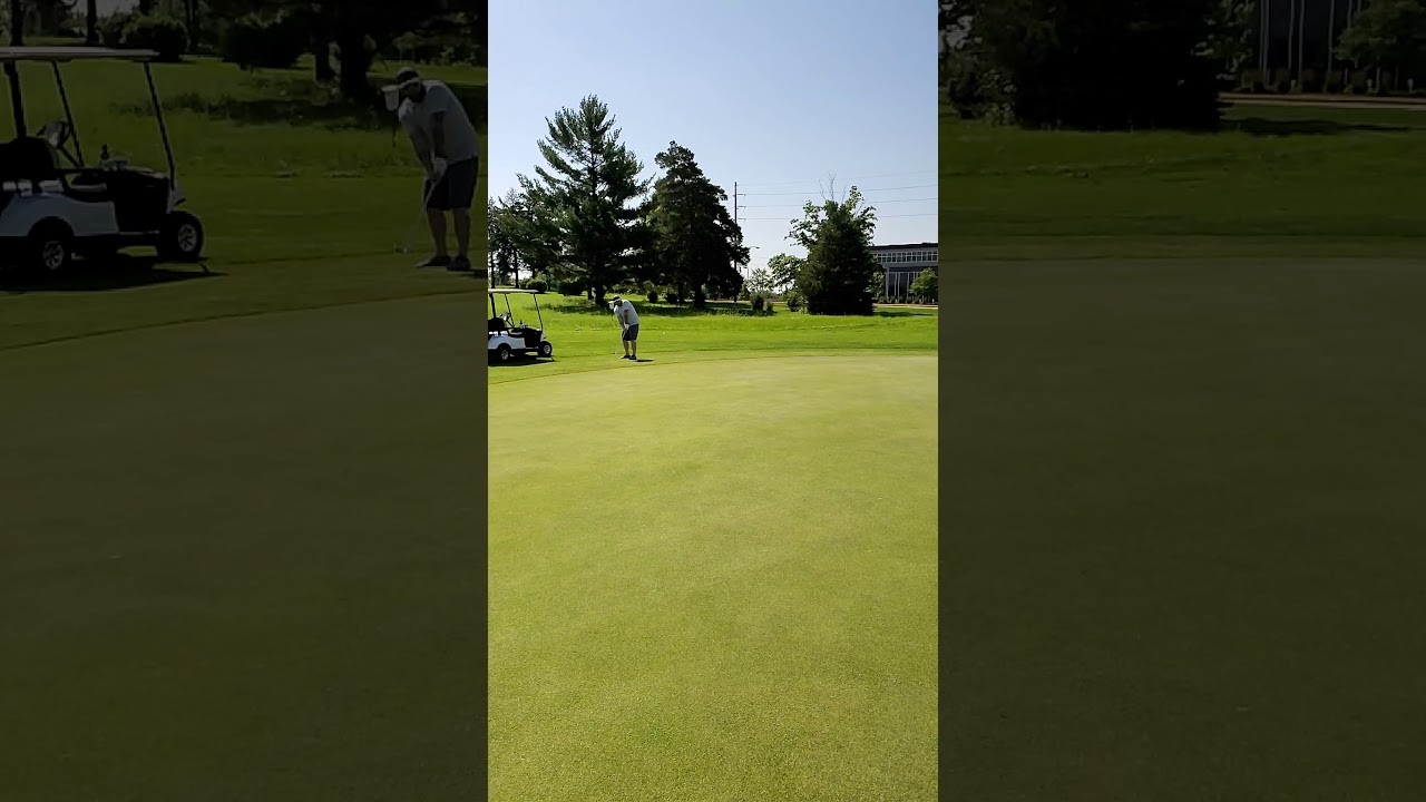 Amazing golf shot!! - YouTube