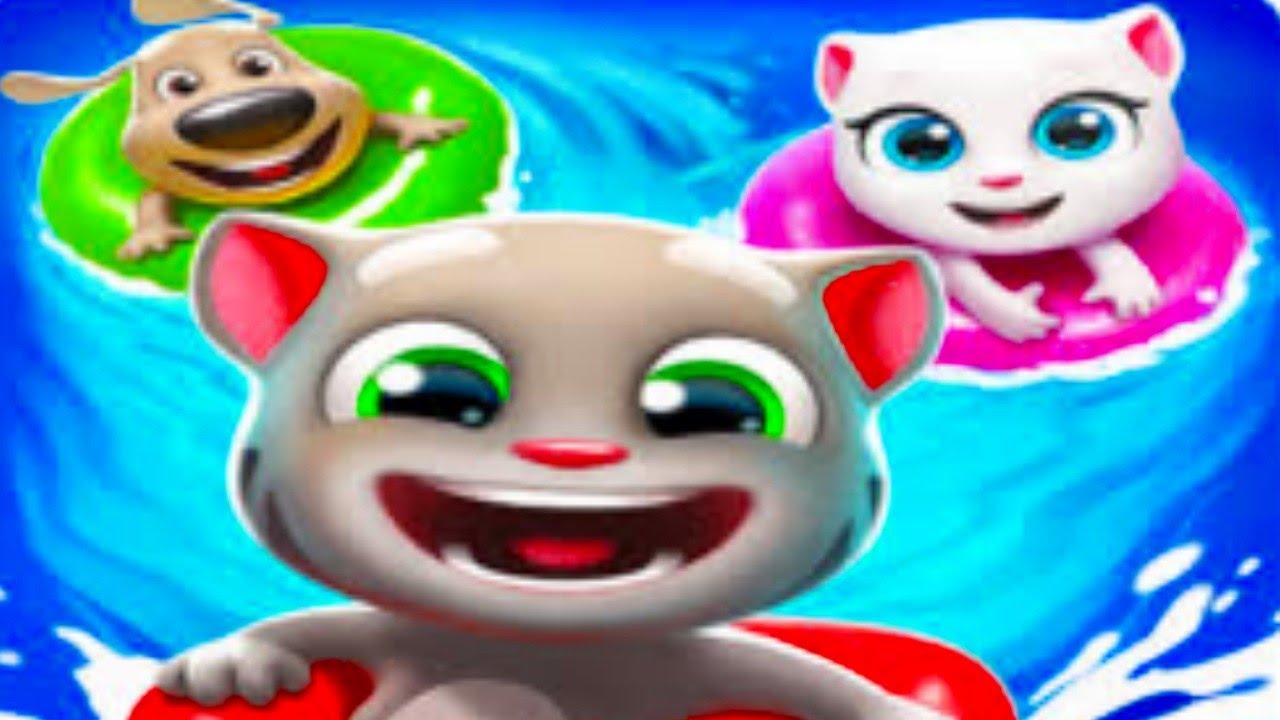 Talking Tom Pool Stage 221-230 Gameplay Android ios - YouTube