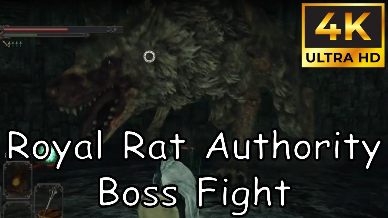 Royal Rat Authority Boss Fight (Dark Souls 2 Scholar of the First Sin ...