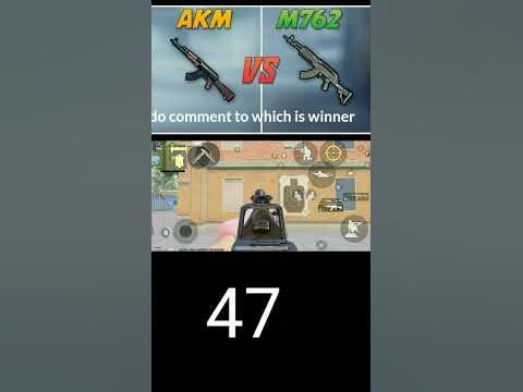 ak47 vs m762 bgmi ak47 ️ m762 #bgmi #viral #zeltrax #shorts #music - YouTube