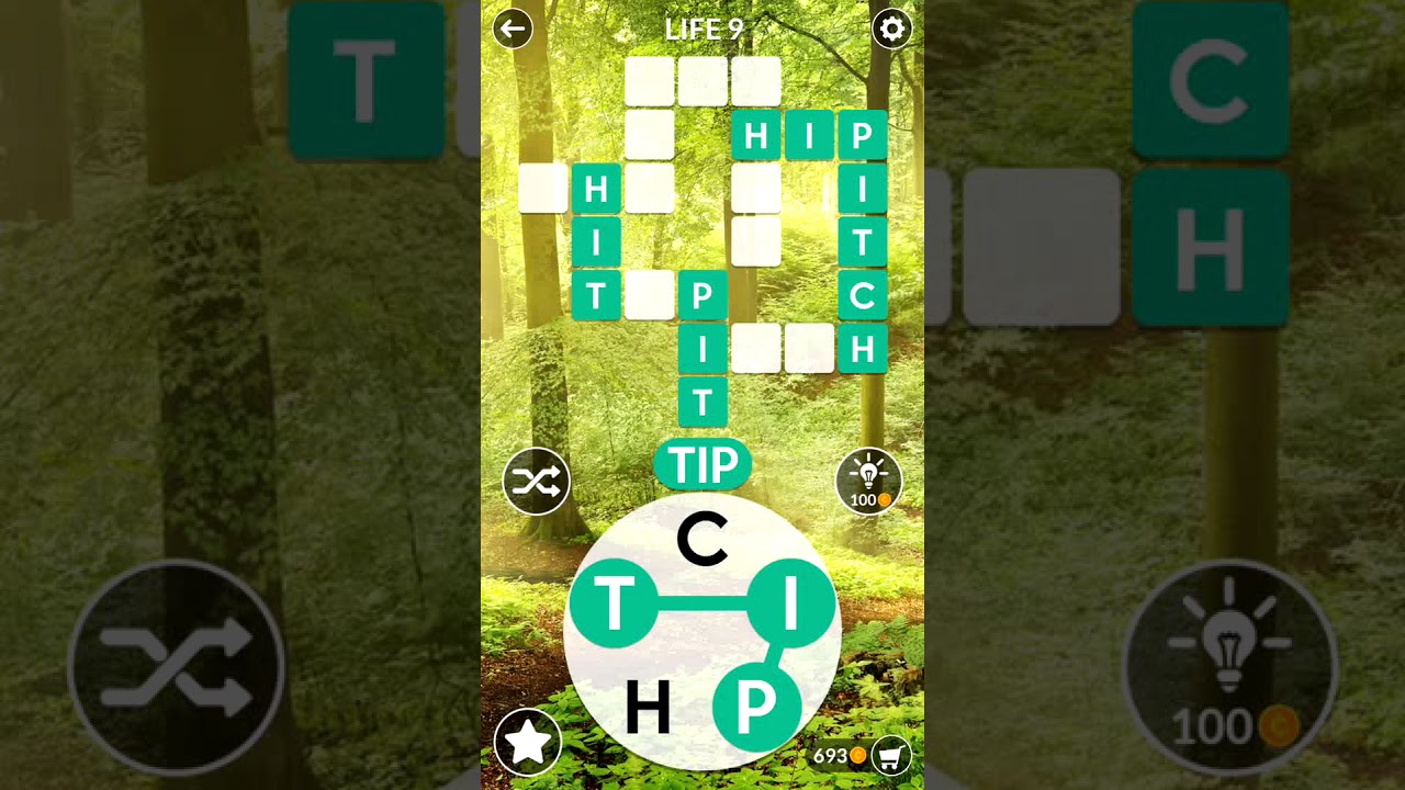 Wordscapes Life 9 | Wordscapes Answers - YouTube