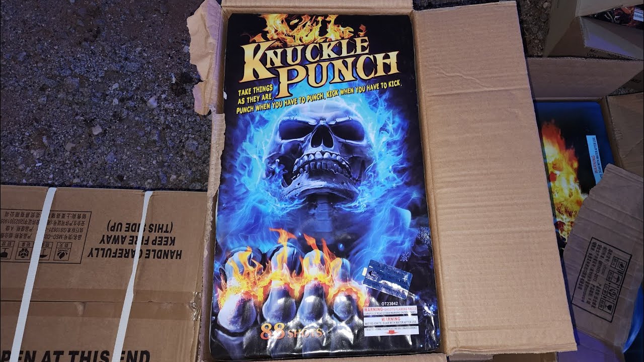 Knuckle Punch 88 Shots Firework - YouTube