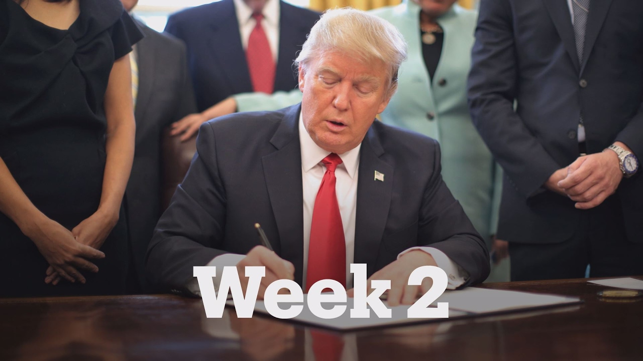 President Trump: Week 2 roundup - YouTube