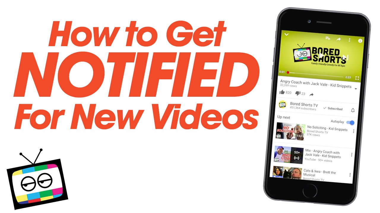 How to Get Notified for New Videos - YouTube