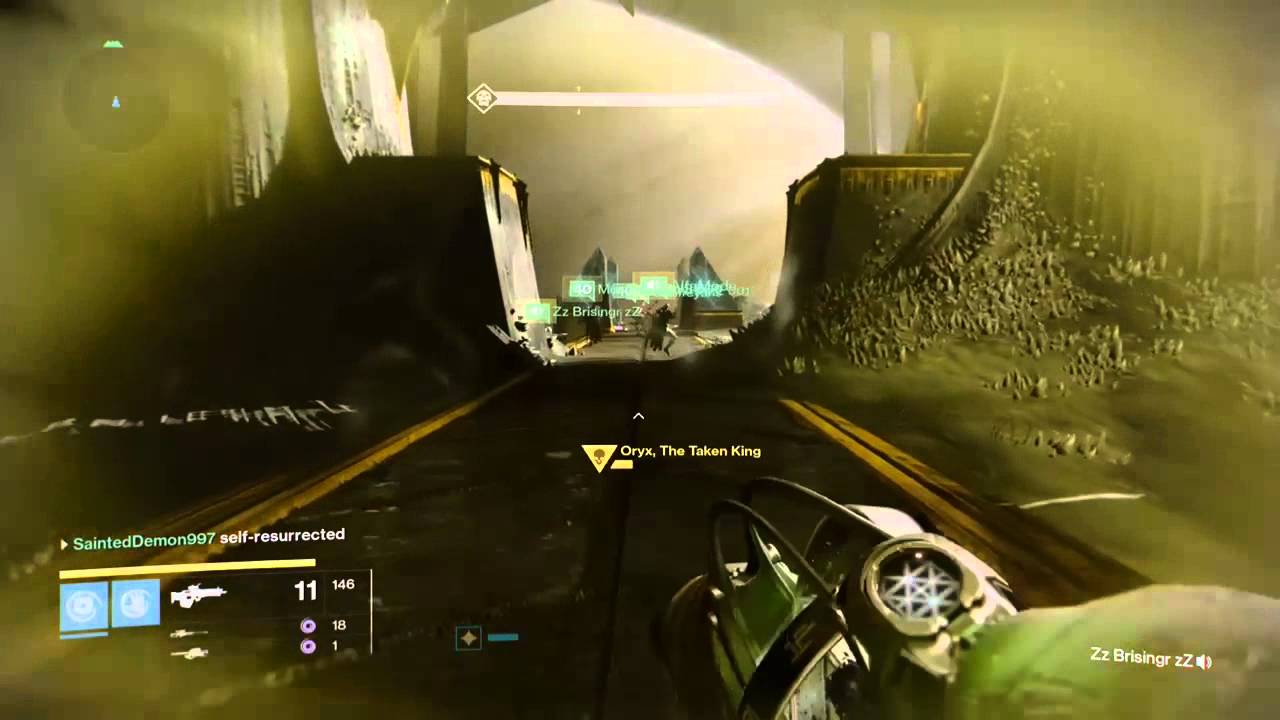 Destiny KINGS FALL HARD MODE ORYX EASY METHOD - YouTube