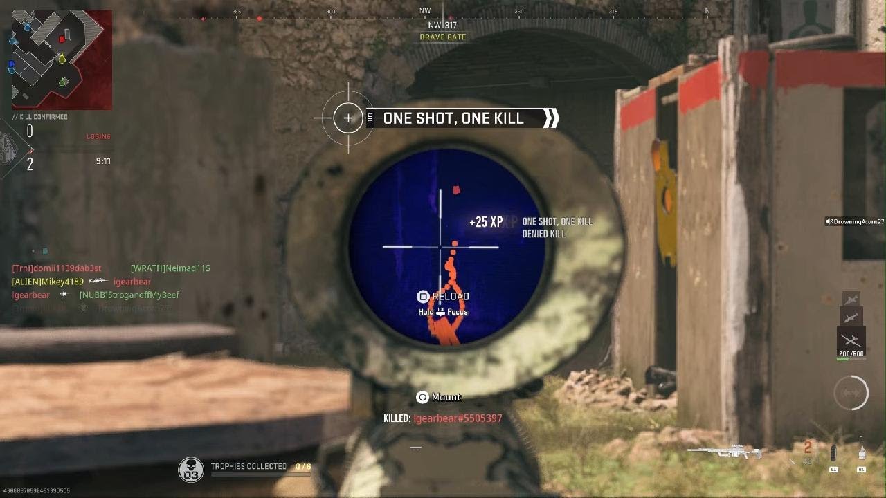 Call of Duty: Modern Warfare II Intervention Sniper Gameplay - YouTube