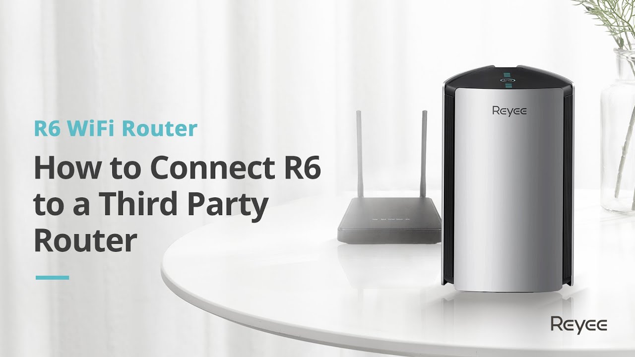 Reyee R6 Mesh WiFi | How to Connect to a Third Party Router - YouTube