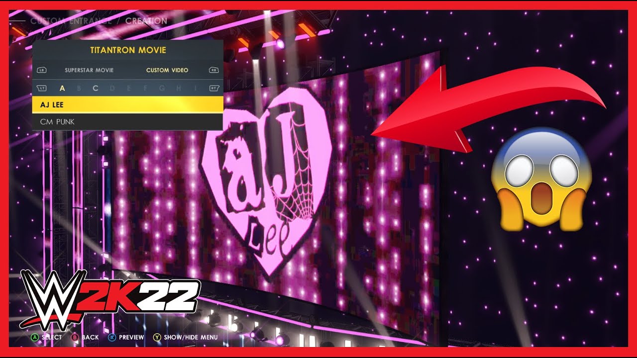 HOW TO MAKE CUSTON TITANTRONS IN WWE2K22 - YouTube