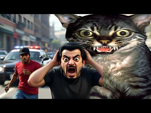 FRANKLIN YAVRU KEDILERI DEV KEDIDEN KURTARIYOR VE MEZARLIKTA SALDIRIYA UĞRADI | GTA 5 RP MODS