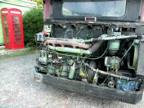 GHV67N ex Kettlewells, at Wythall. Leyland O.680 engine - YouTube