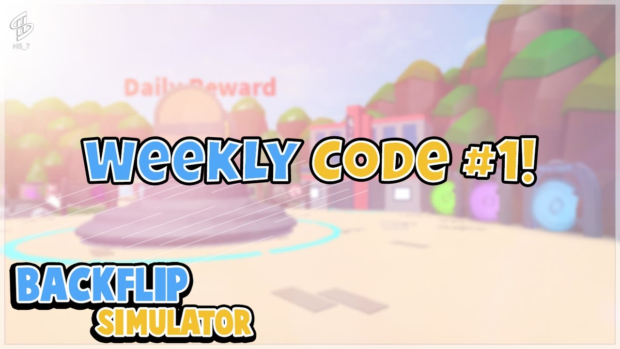 Backflip Simulator [WEEKLY CODE #1] - YouTube