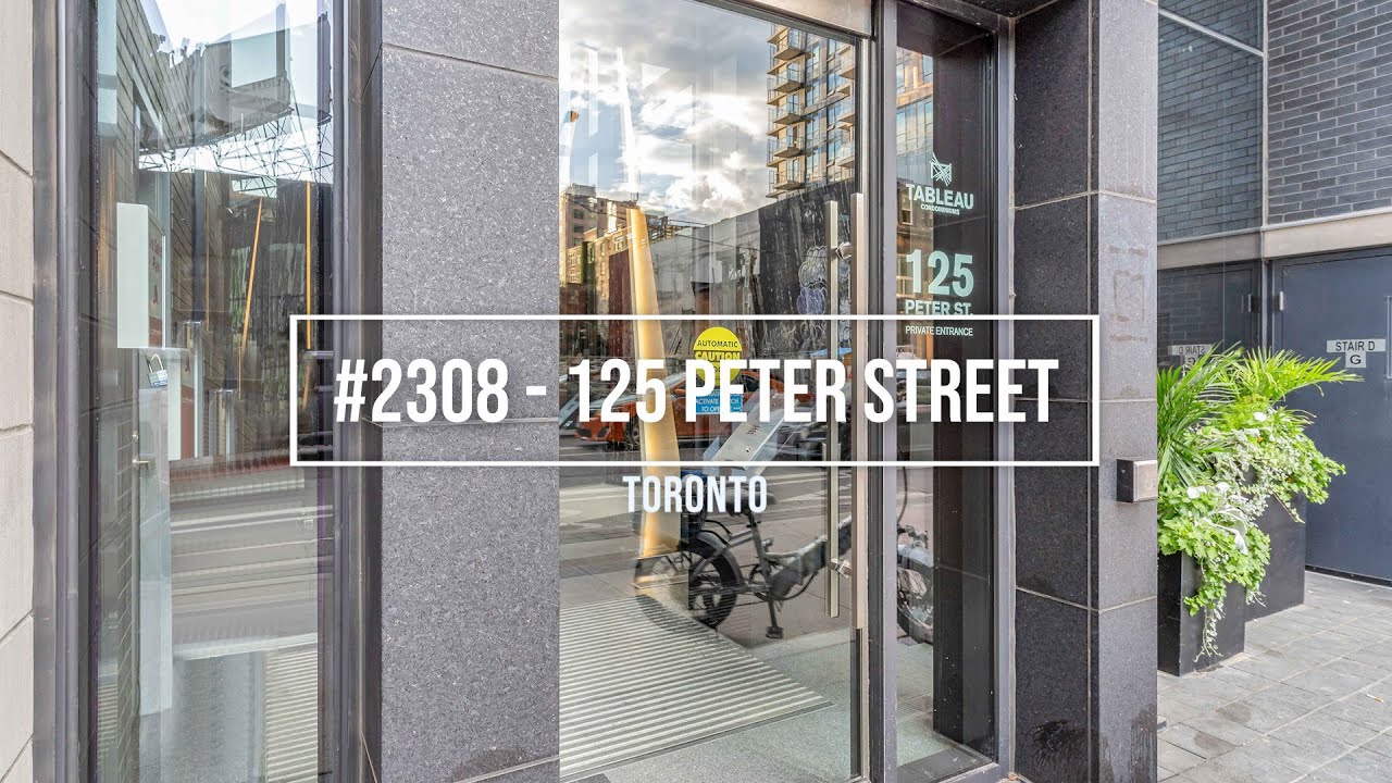 #2308 - 125 Peter Street Toronto - YouTube
