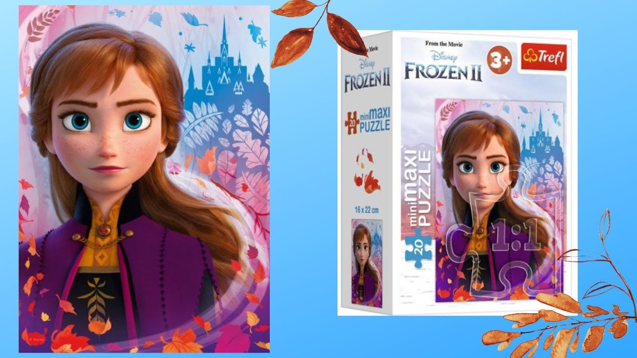 TREFL FROZEN 3+ Mini Maxi puzzle Frozen II / Video for kids - YouTube
